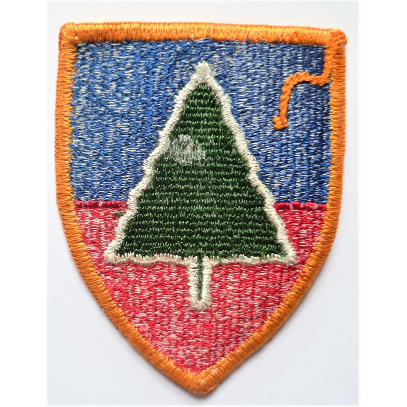 United States 91st Infantry Brigade Cloth Patch Vietnam War period.