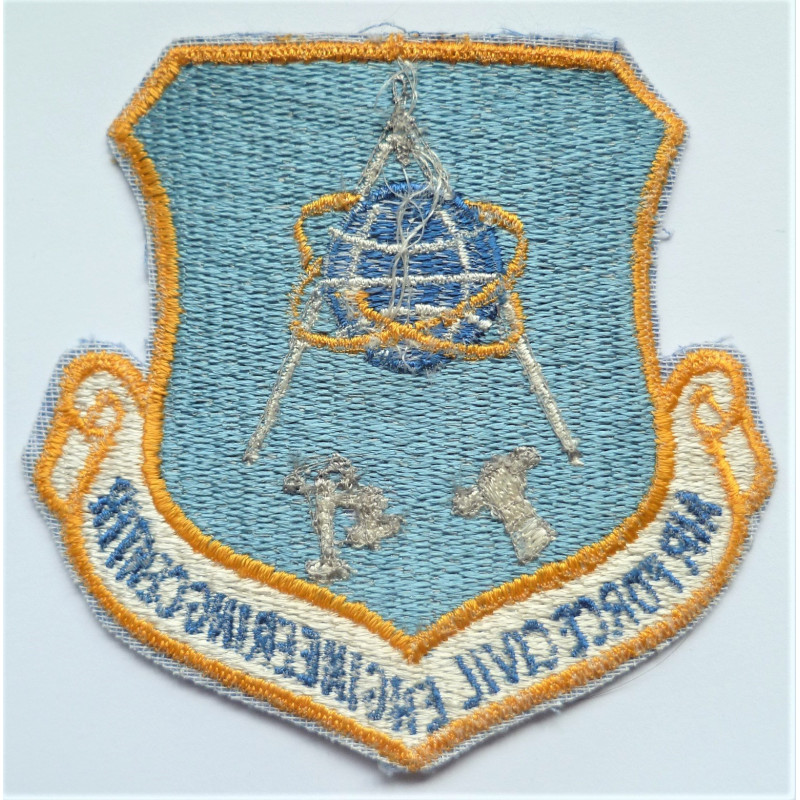 US Air Force Civil Engineering Center Cloth Patch United States sleeve