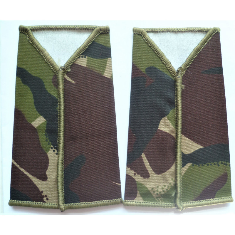 Pair 2nd Lieutenant Rank Slide Parachute Regiment Epaulettes military