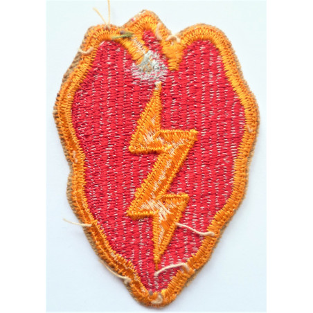 US 25th Division Cloth Patch Badge United States Military WW2 insignia