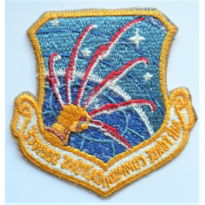 United States Air Force Communications Service Cloth Patch Badge USAF