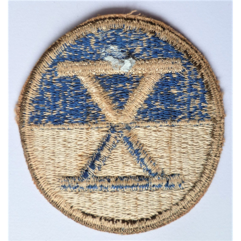 US 10th Corps Cloth Patch Badge United States World War Two insignia