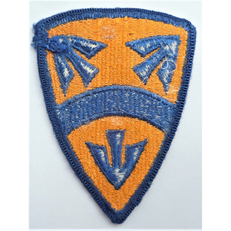 United States Army 15th Support Brigade Cloth Patch Badge World War 2