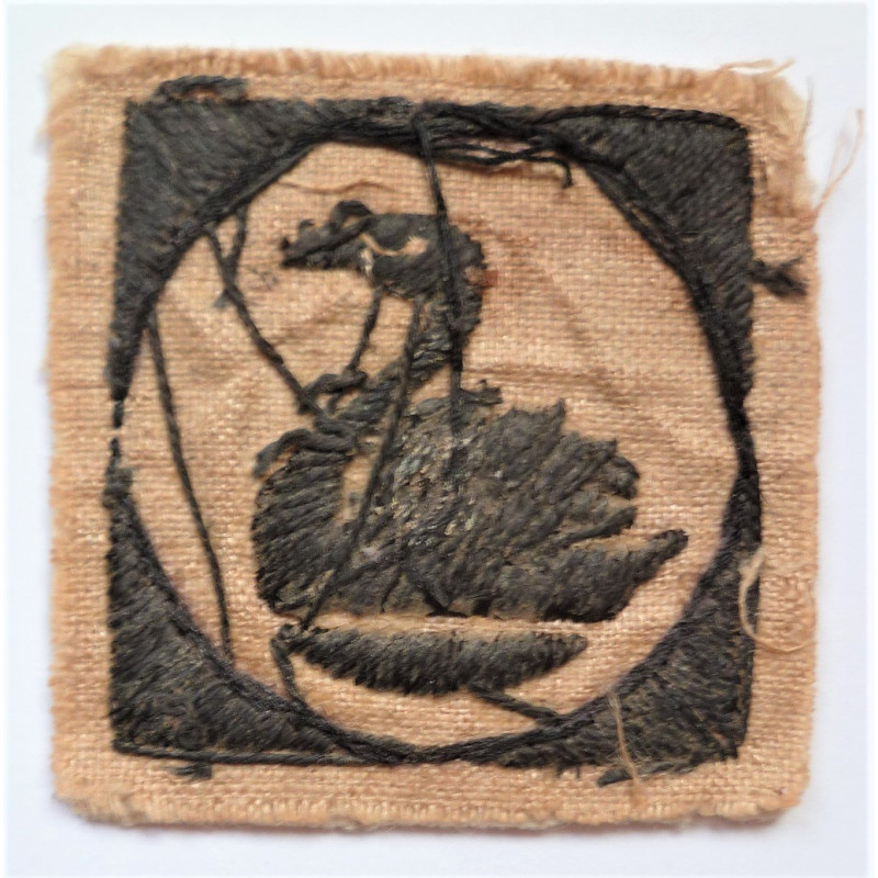 51st Independent Infantry Brigade Cloth Formation Sign World War Two