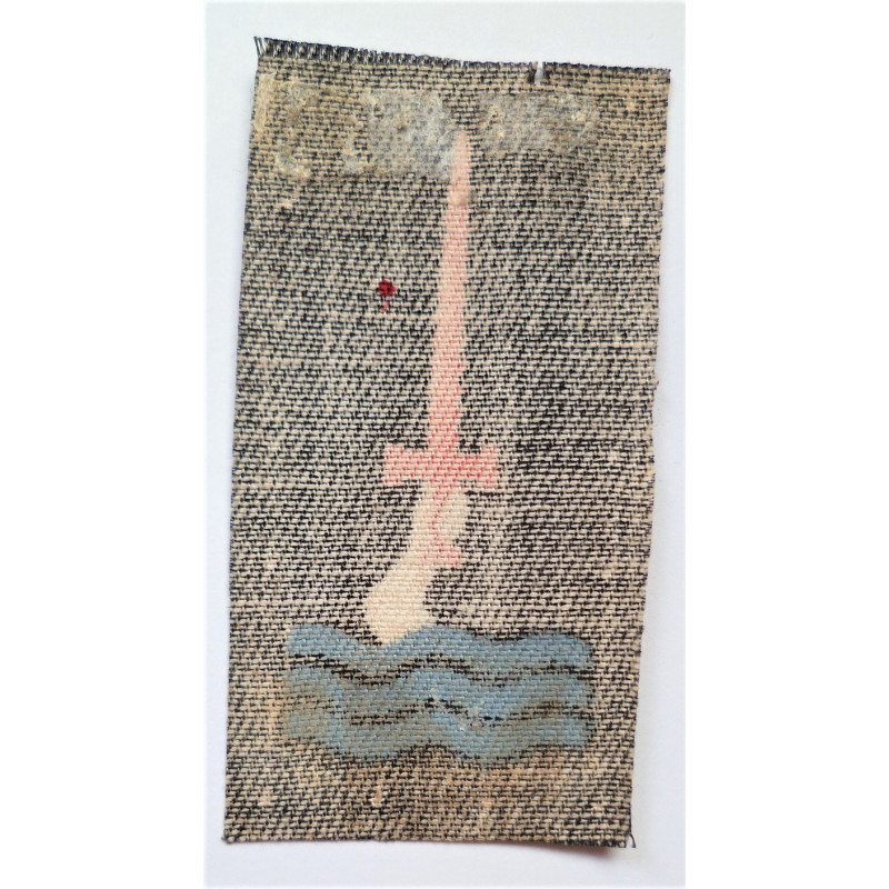 77th Division Cloth Formation Sign Badge British Army World war Two 2
