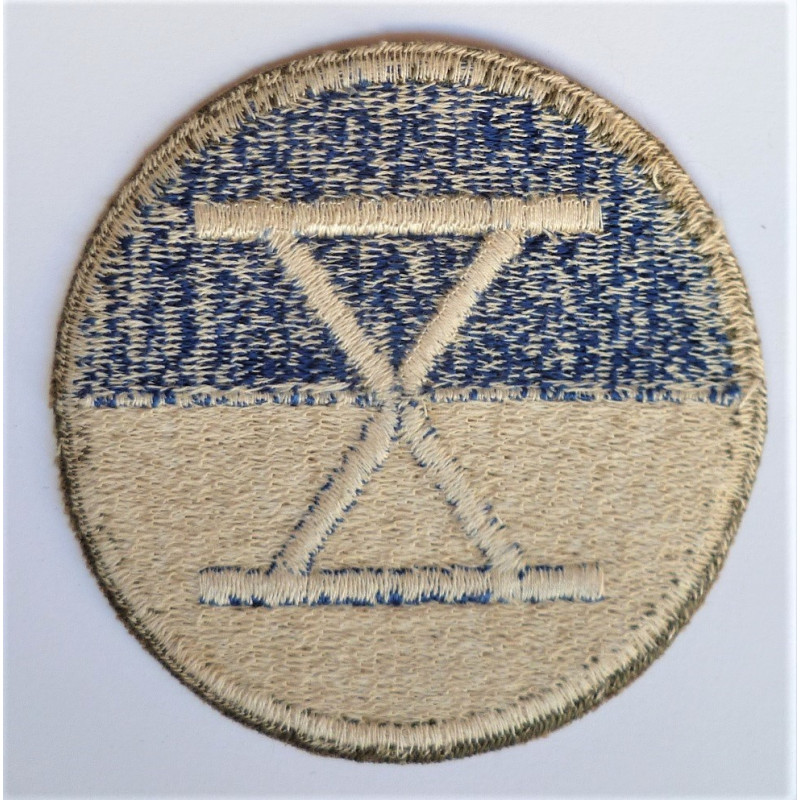 US Army 10th Corps Cloth Badge Patch United States army insignia WWII