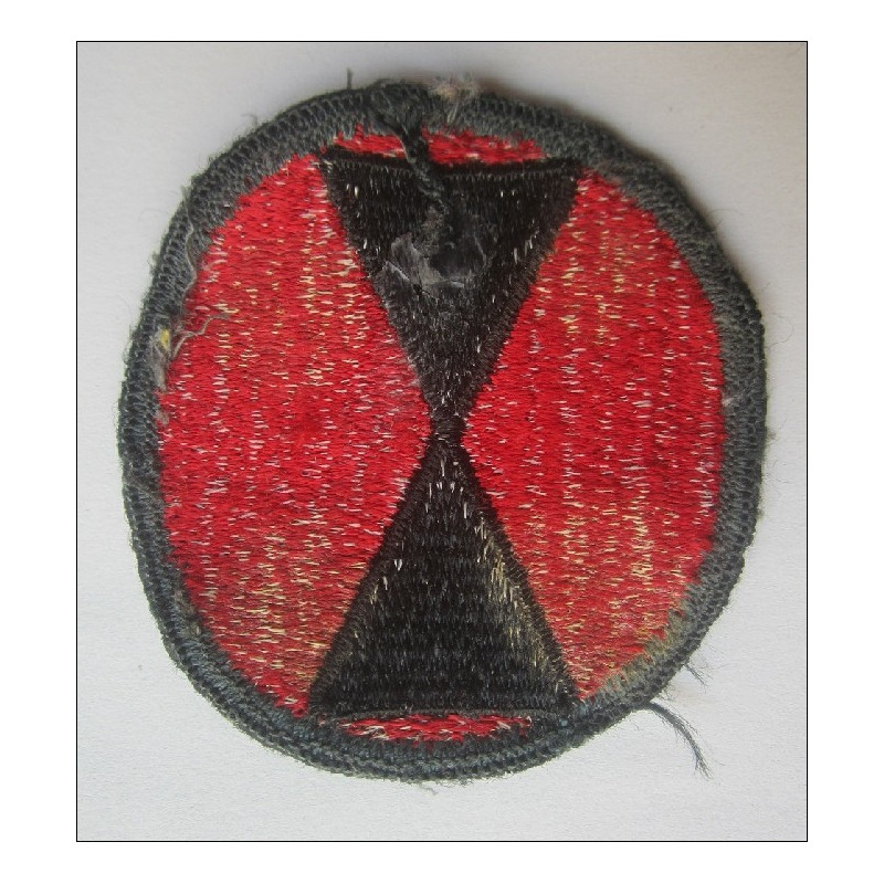 WW2 US Army 7th Division Cloth Patch