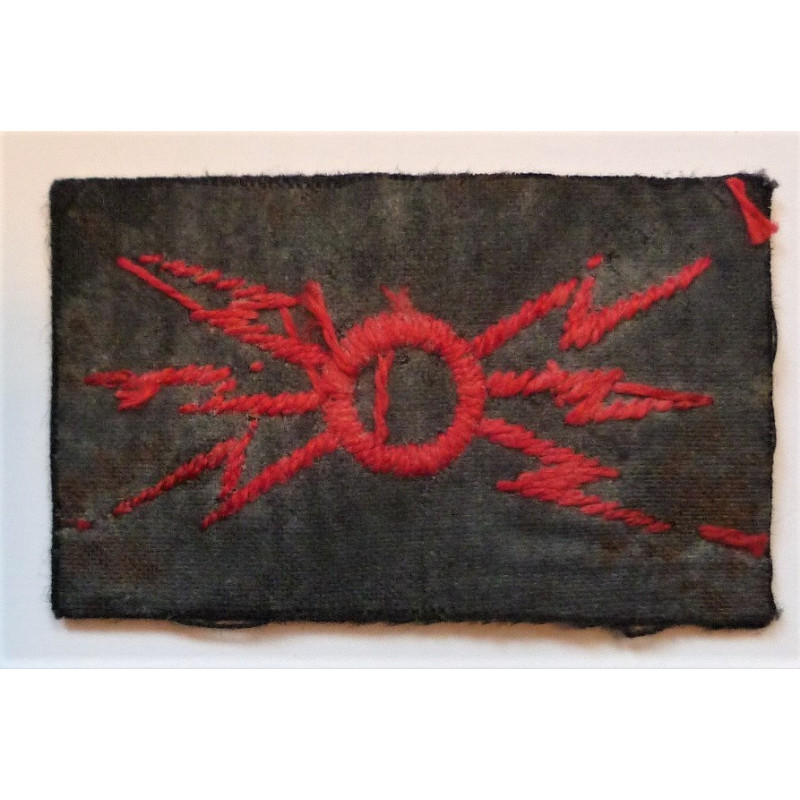 Radio Operator Trade Cloth Badge World War Two military insignia WW2