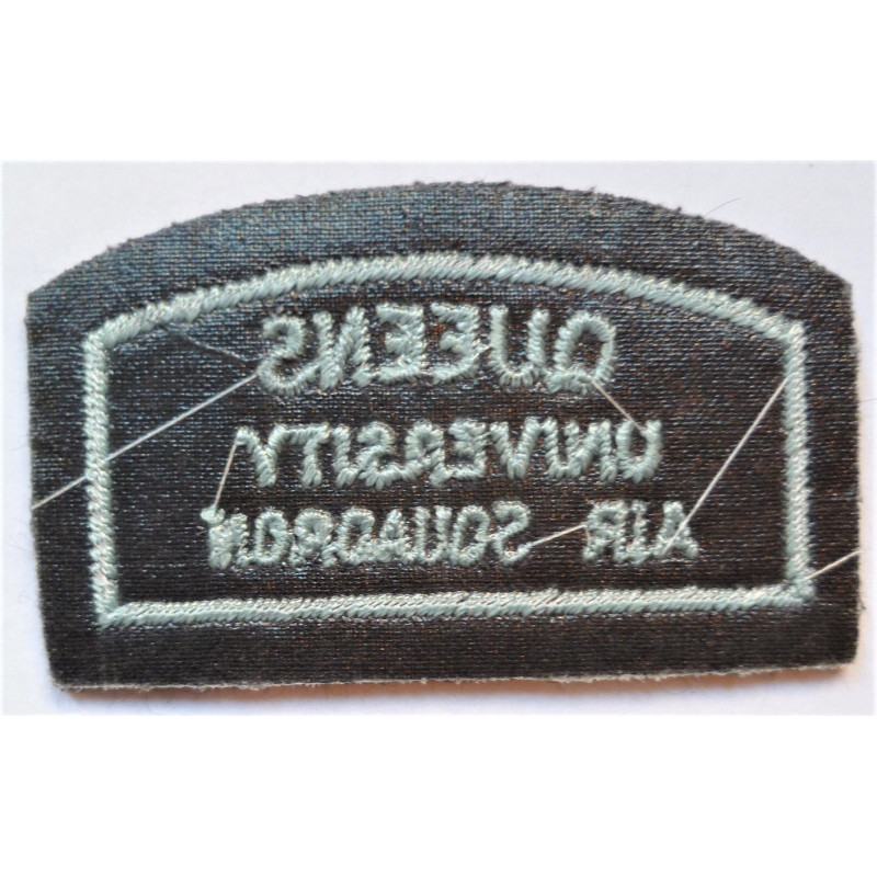 Queens University Air Squadron RAF Royal Air Force insignia sleeve.