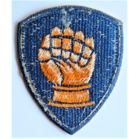 WWII US Army 46th Infantry Division Cloth Badge World War Two insignia