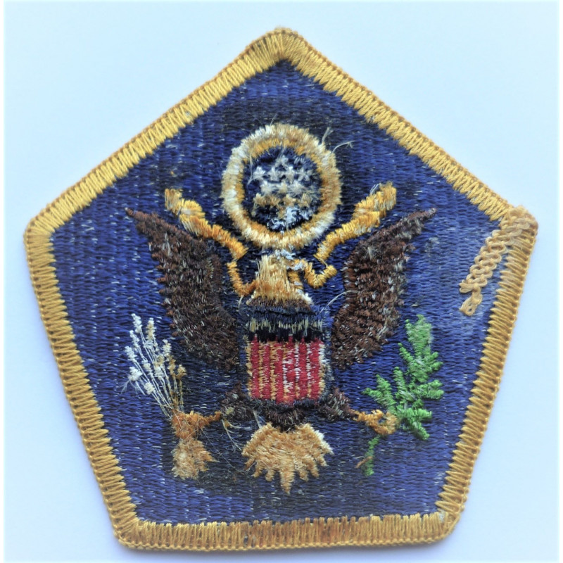 United States Army HQs Company USA Cloth Patch Badge US World War two