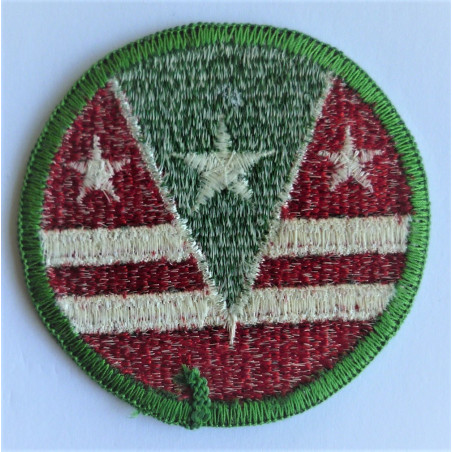 WW2 United States Army 124th ARCOM Cloth Patch USA insignia WW2