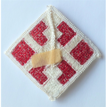 US Army 411th Engineering Brigade Cloth Patch Badge World War Two