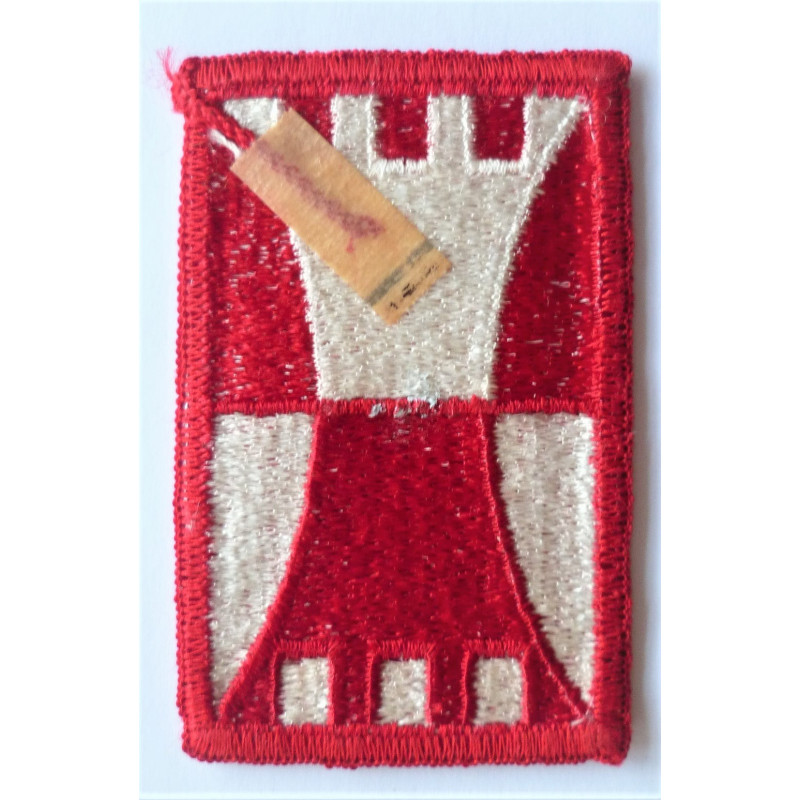 US Army 416th Engineering Brigade Cloth Patch Badge World War Two
