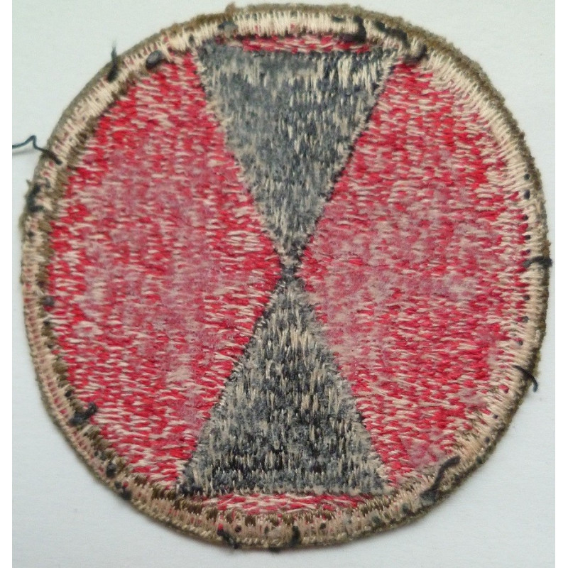 United States WW2 7th Infantry Division Cloth Patch.