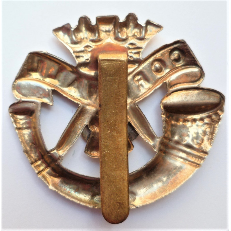 1st Volunteer Battalion Cornwall Light Infantry Cap Badge British
