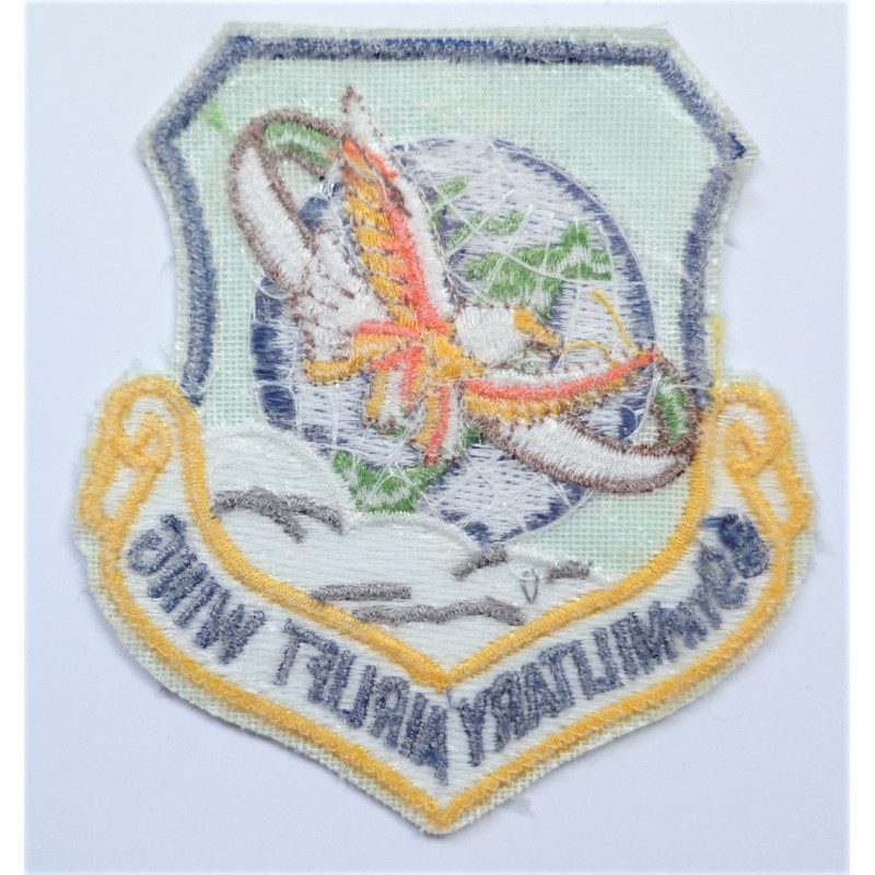 US Air Force 89th Military Airlift Wing Cloth Patch Vietnam period