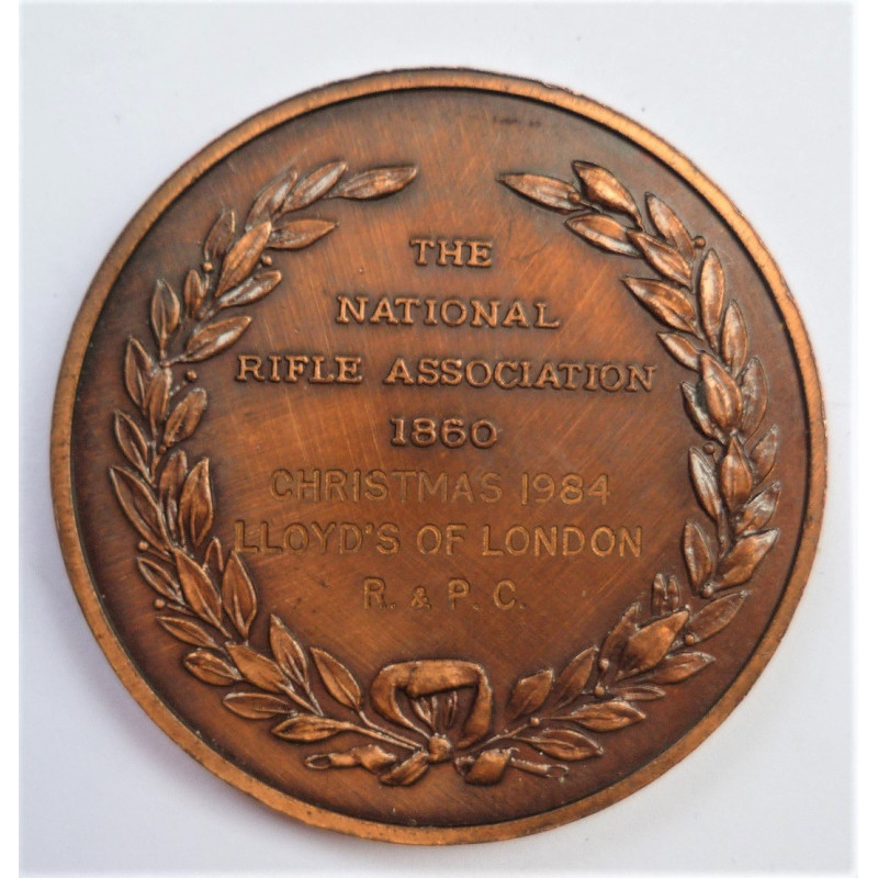 National Rifle Association Bronze Award Medallion Lloyds of London NRA