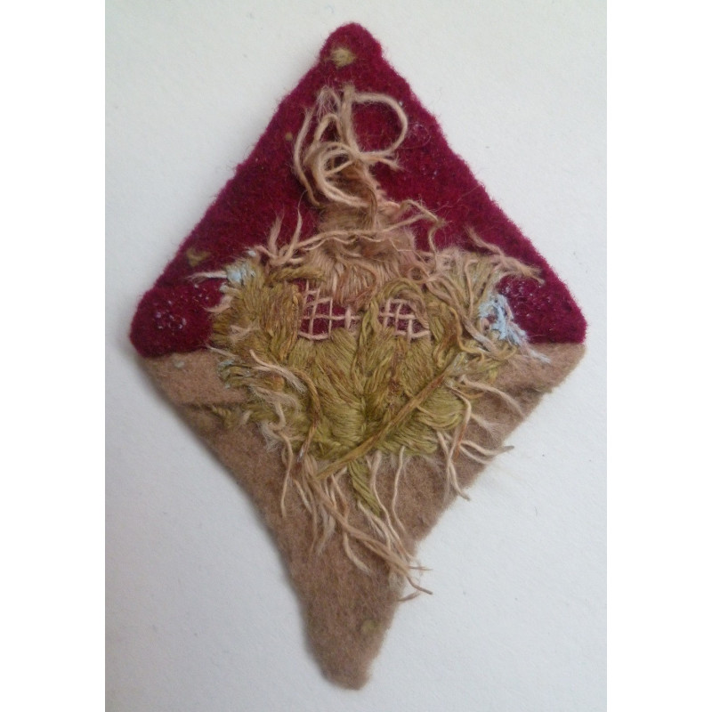 WW2 17th Battalion Heswall Cheshire Home Guard Cloth Badge.