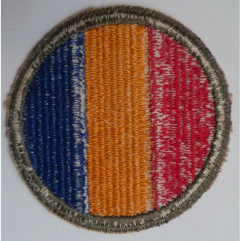 WW2 United States Army Replacement & School Command Cloth Patch.