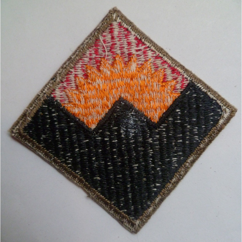 WW2 United States Army Western Defence Command Cloth Patch An original