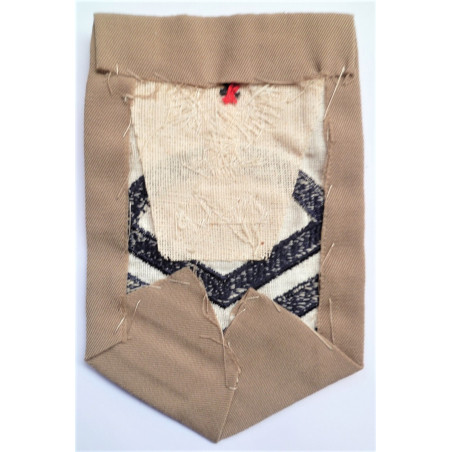 WW2 United States Navy Signalman Rating Silver Bullion Cloth Badge