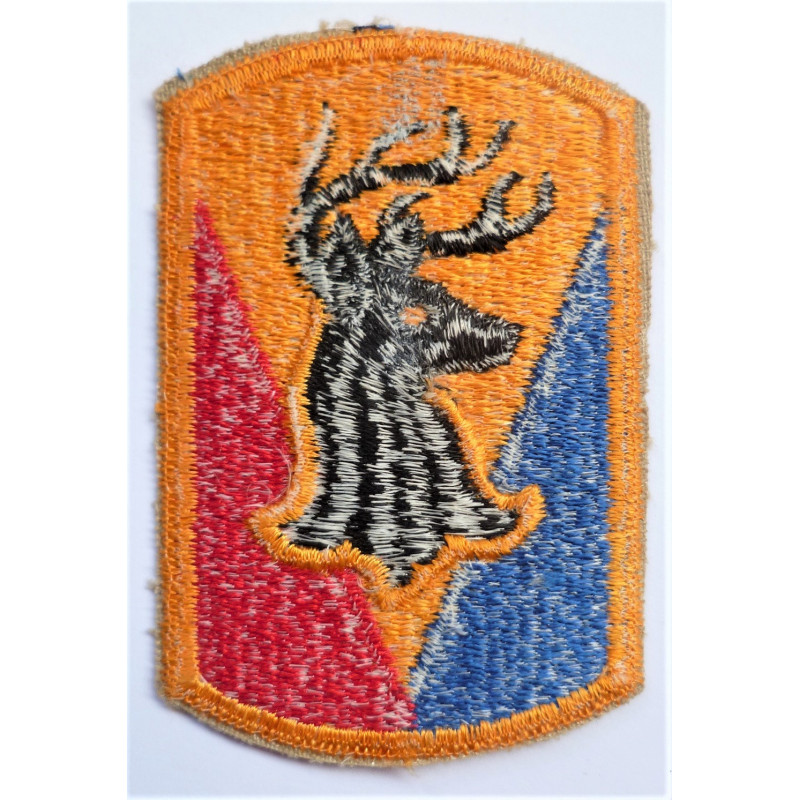 United States Army 86th Infantry Brigade Cloth Patch WW2 USN