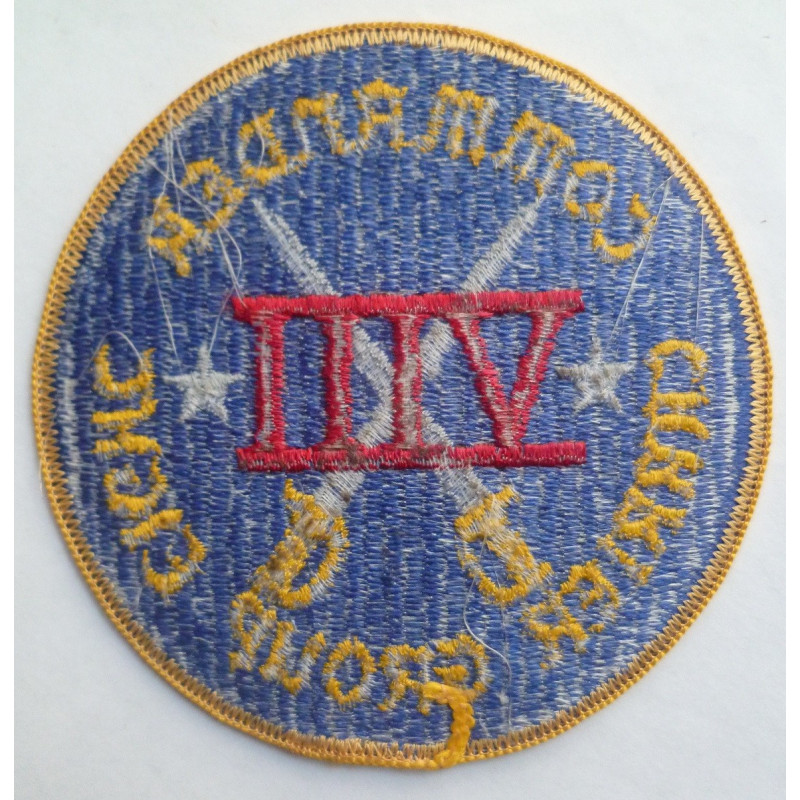 United States Navy Commander Carrier Group Eight Cloth Patch