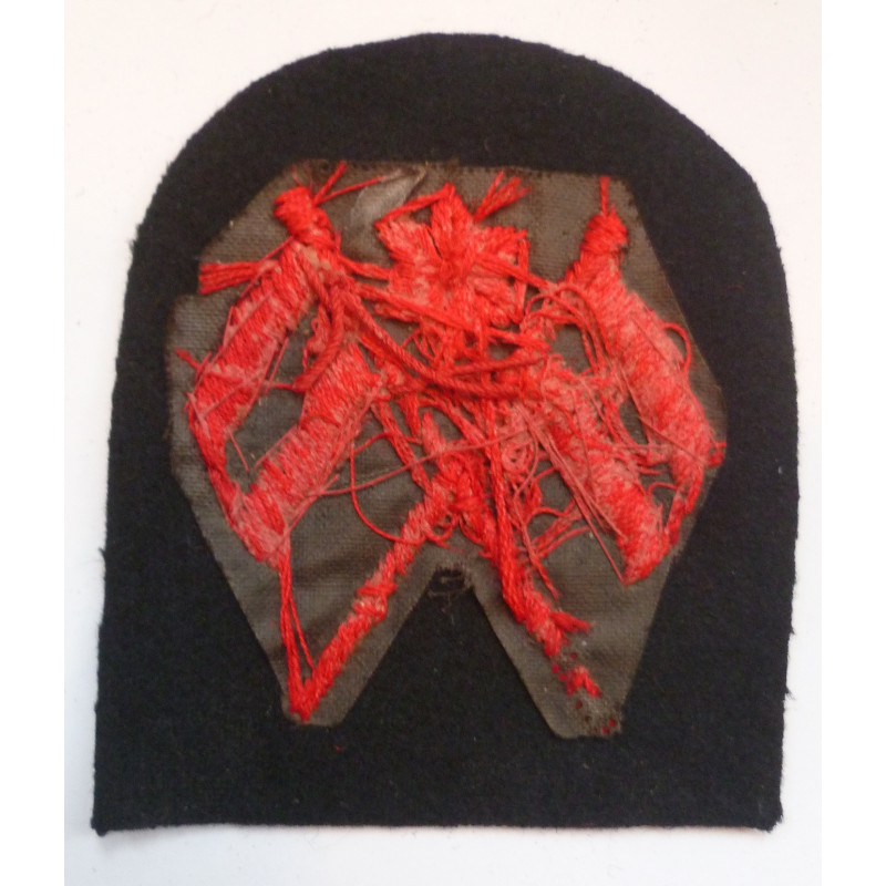 WW2 Royal Navy Signalman 1st Class Cloth Trade Badge British RN