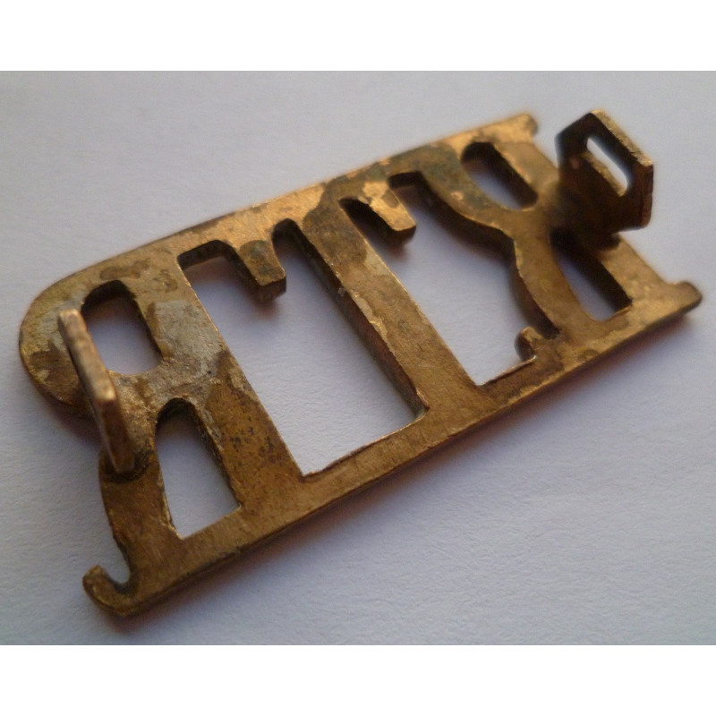 Royal Tank Regiment Shoulder Title RTR British Army. An original title