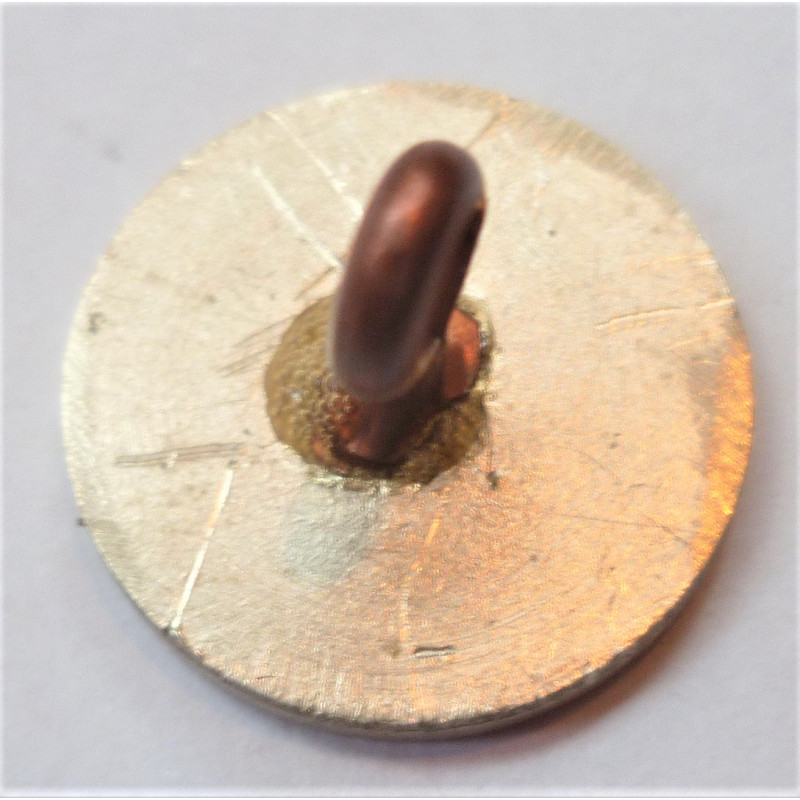 Royal Irish Rifles Mess Dress Button Irish Insignia